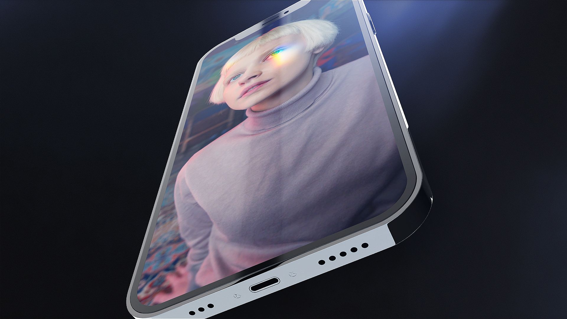 3D Phone Mockup 3 - App Promo Mockup