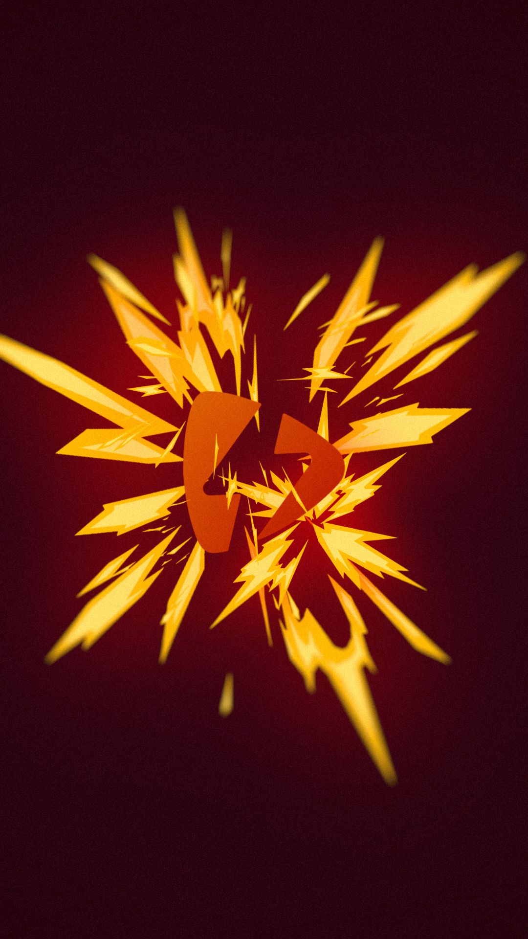 Cartoon Spark Burst - Vertical by Lord_Varan