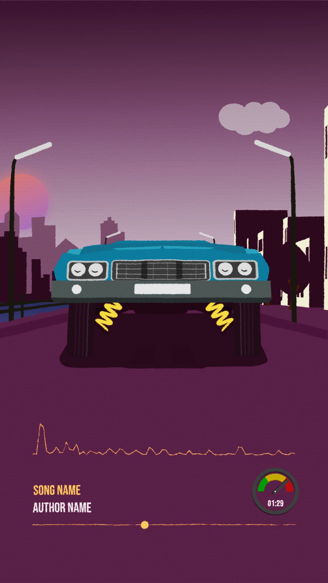 Lowrider Music Viz - Vertical by vivace_studio