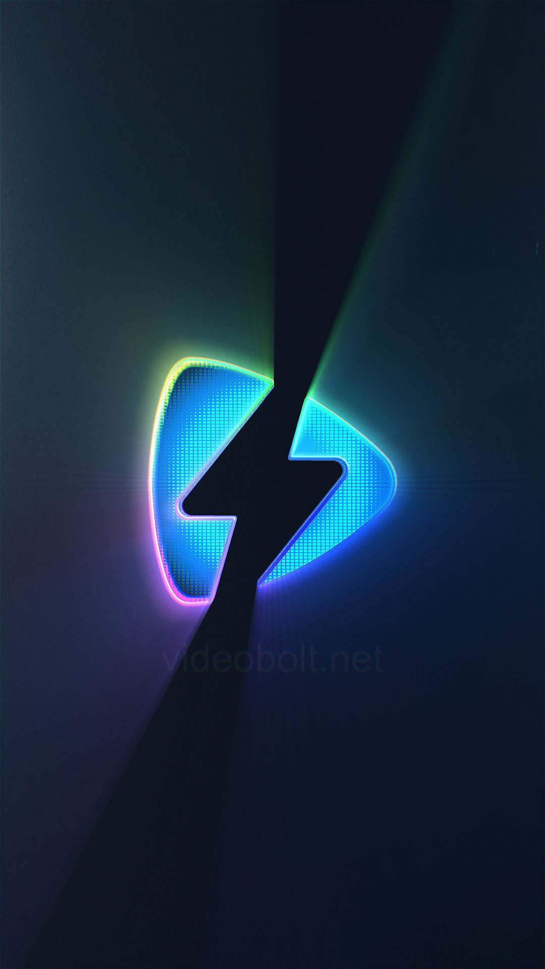 Clean Light Rays - Vertical by Mr.Rabbit