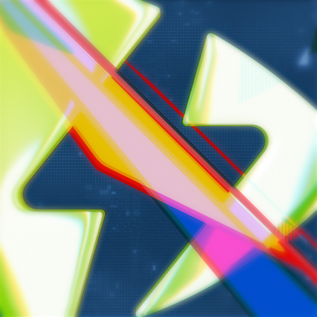 Glitching Logo - Square by monkey