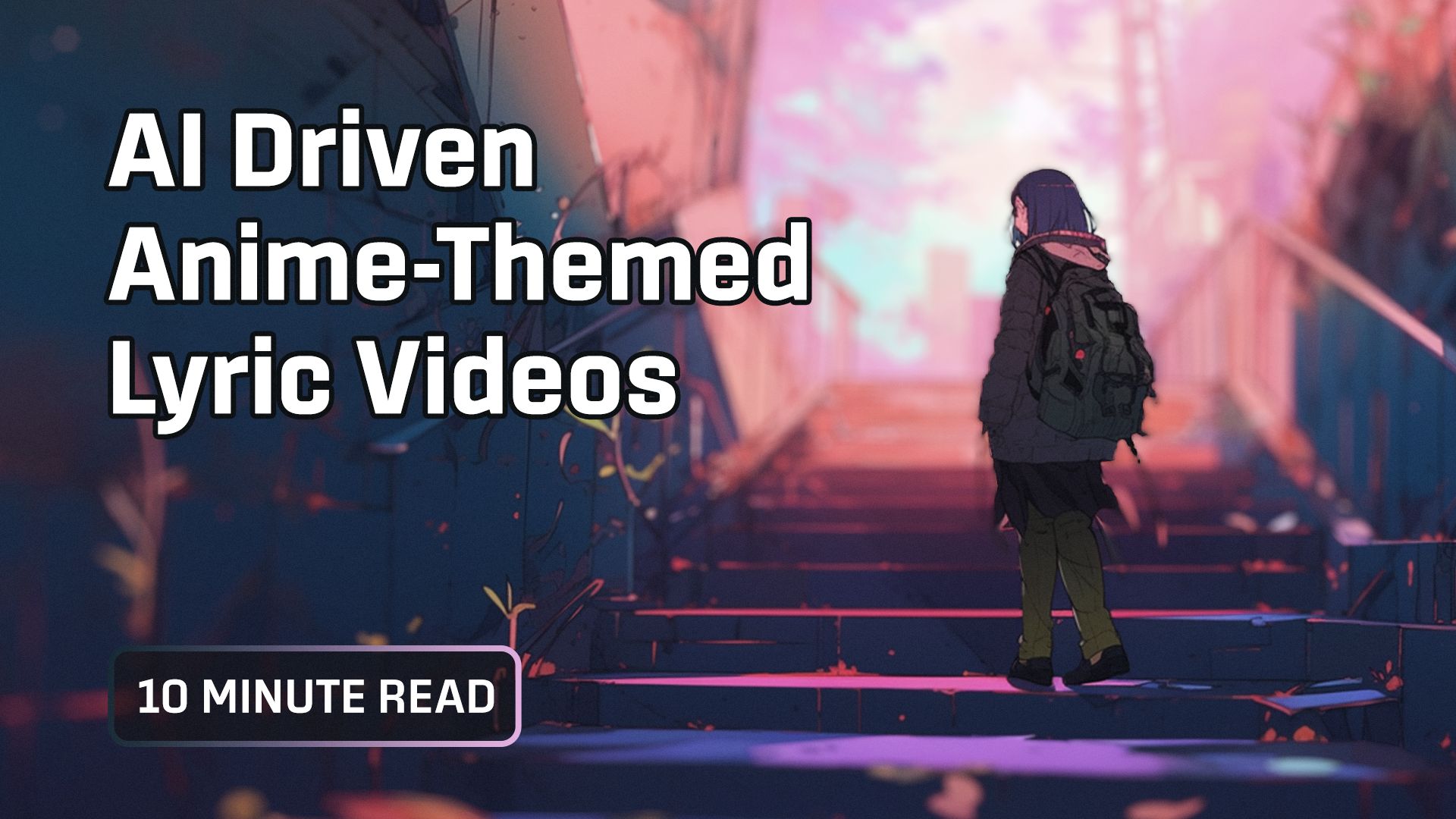 How to Create a Stunning Anime-Themed Lyric Video Using AI