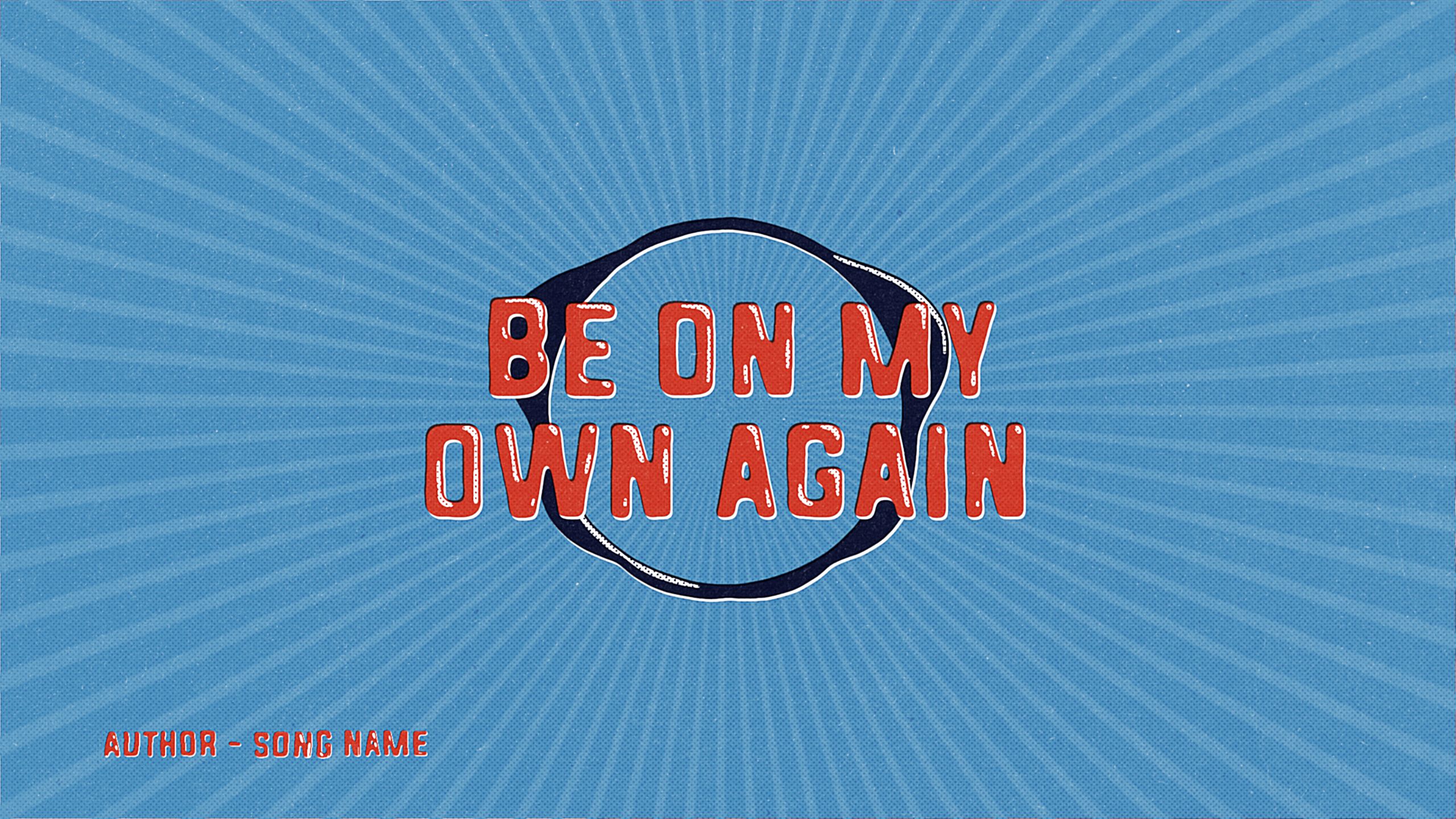 Retro Vibes Lyrics - Retro lyric visualizer