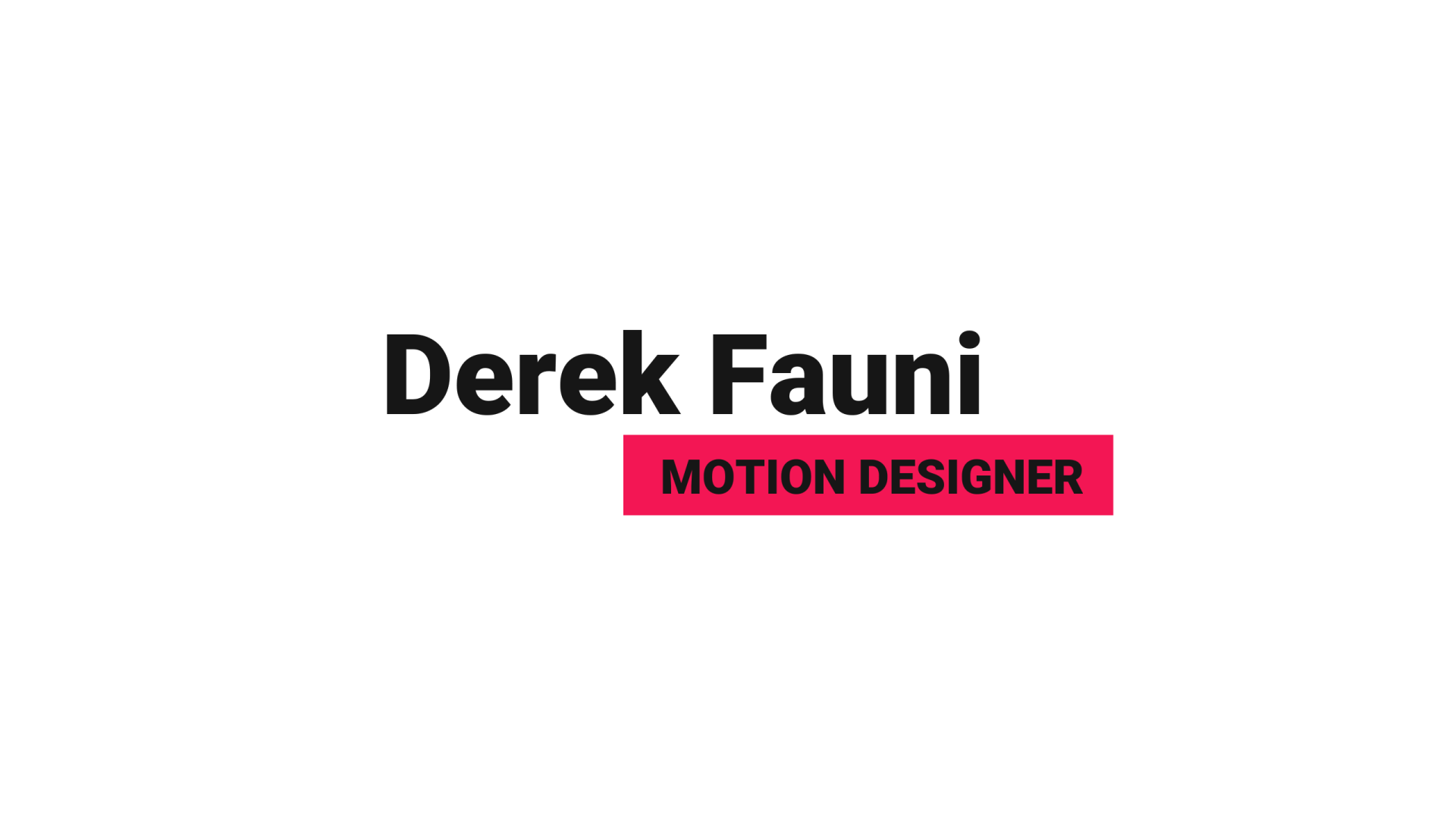 Sleek Lower Third 1 by ToresMotion