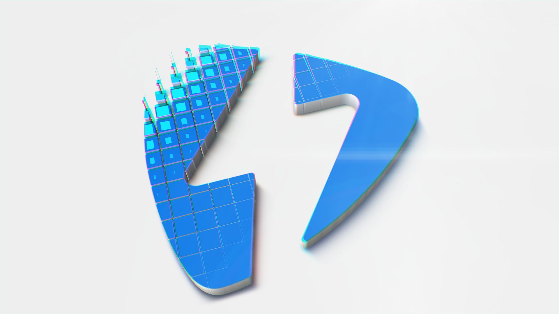 Blocks Corporate Ident - 3D cube logo reveal