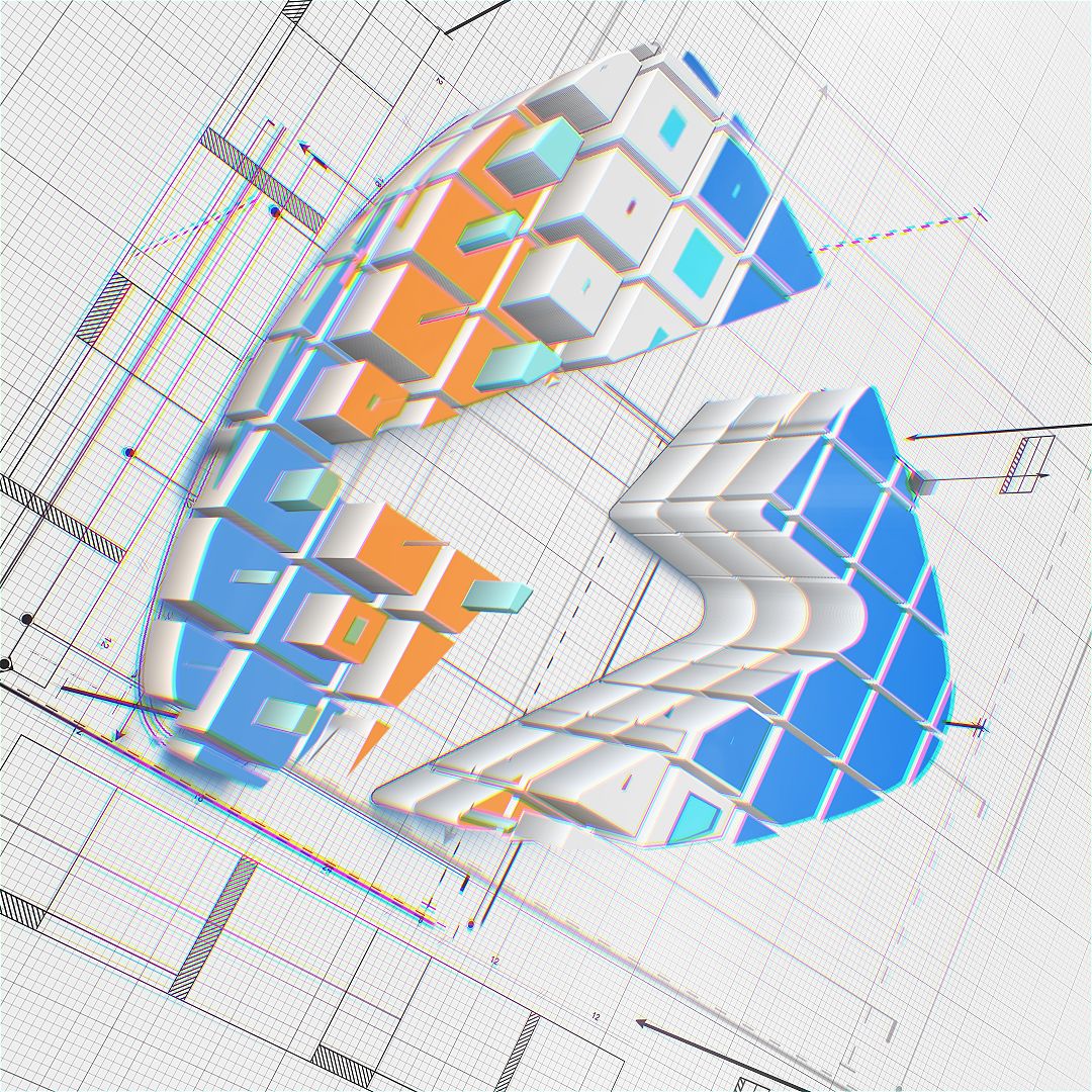 Clean Build Ident - Square by Mr.Rabbit