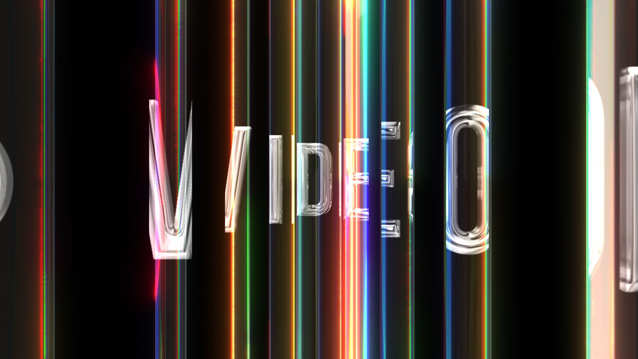 Glass Zoom Reveal - Elegant glass logo intro