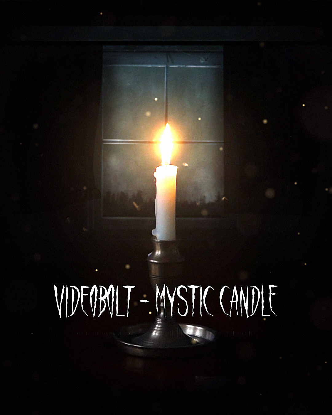 Mystic Candle Visualizer - Horizontal - Haunting