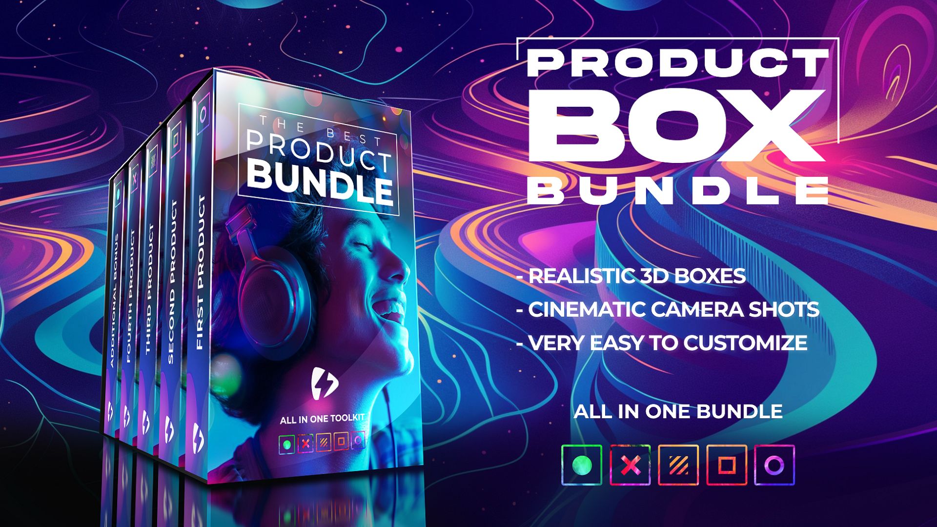 Product Spotlight Mockup by Danimotions