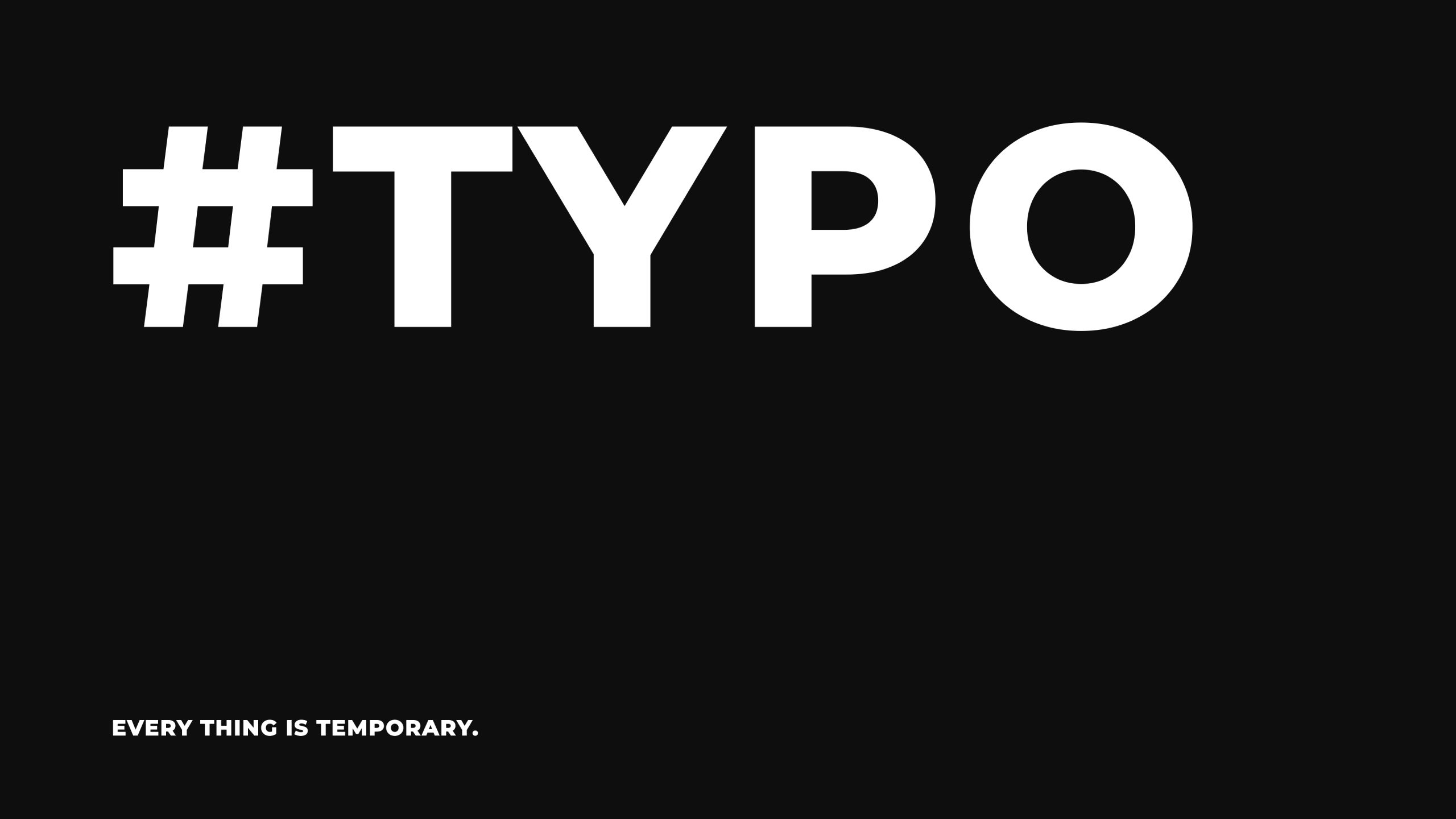 Bold Typo Slide 6 by HannaDarling