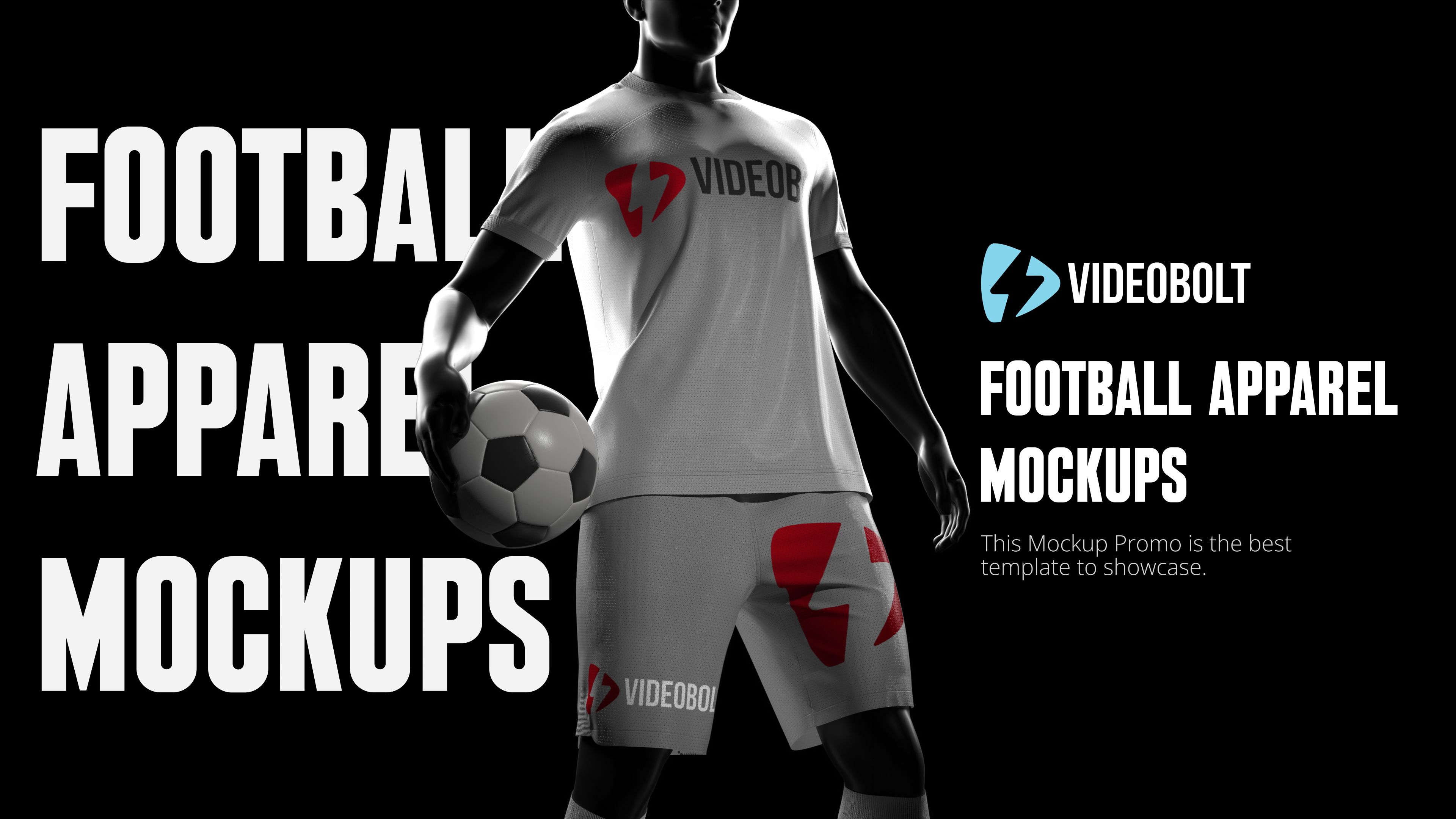Football Apparel Mockup by TippyTop - Videobolt.net