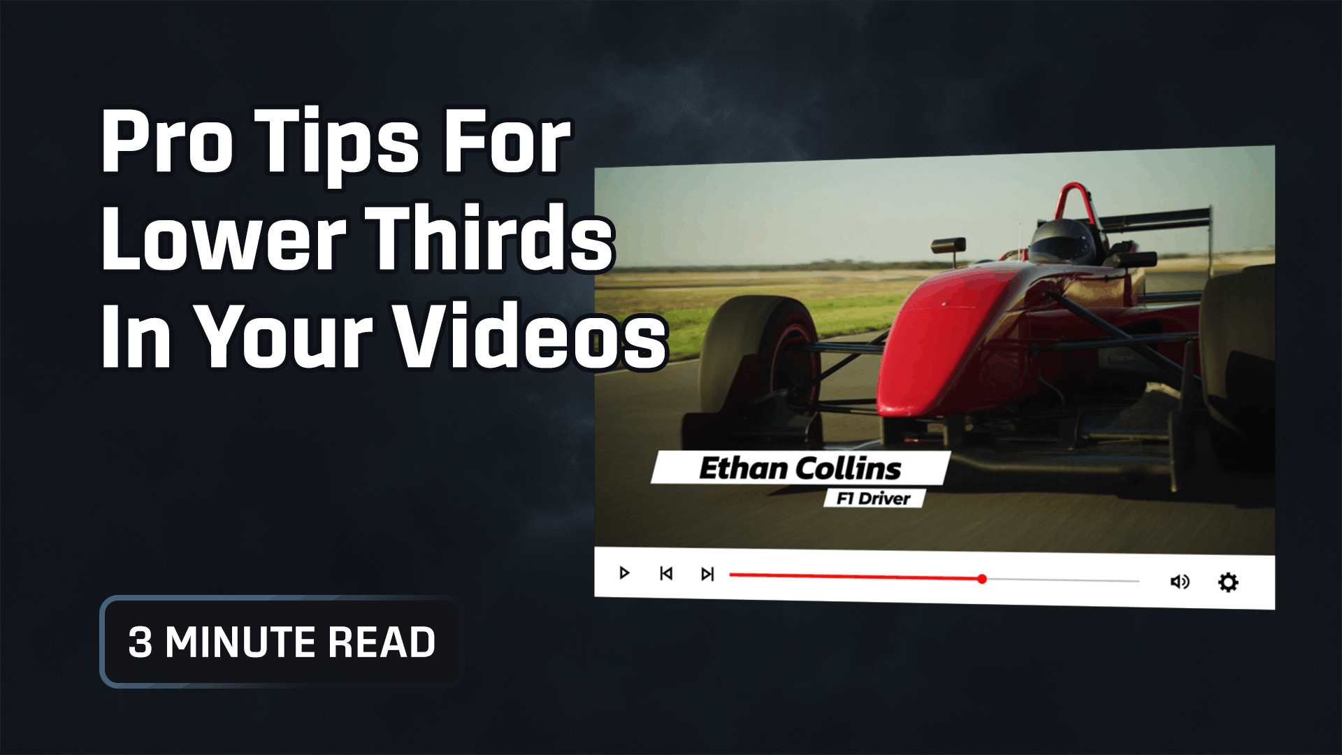 Level Up Your Videos With Lower Thirds and Text Overlay Templates