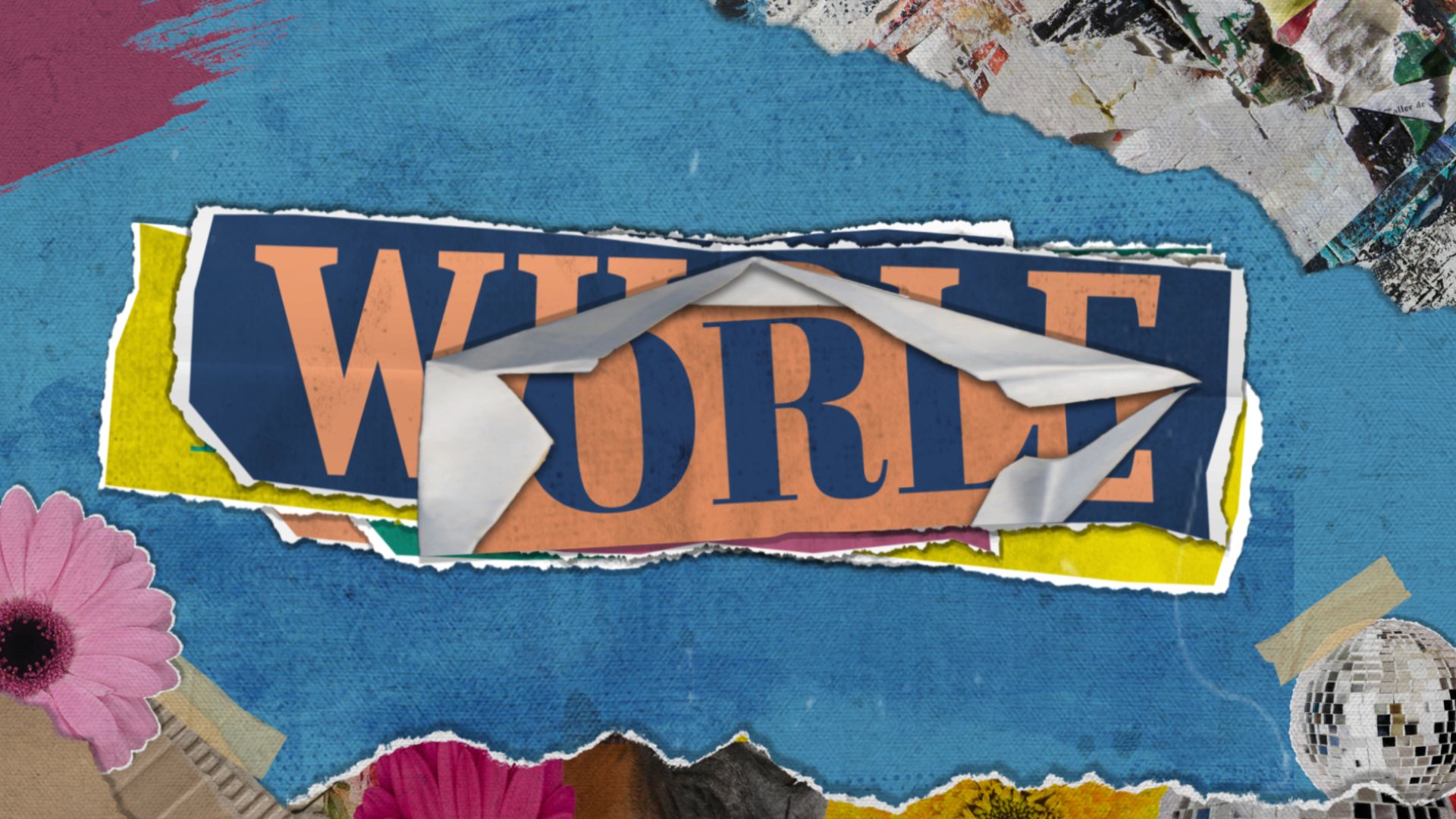 Crumple Paper Unveil - Torn Paper Opener