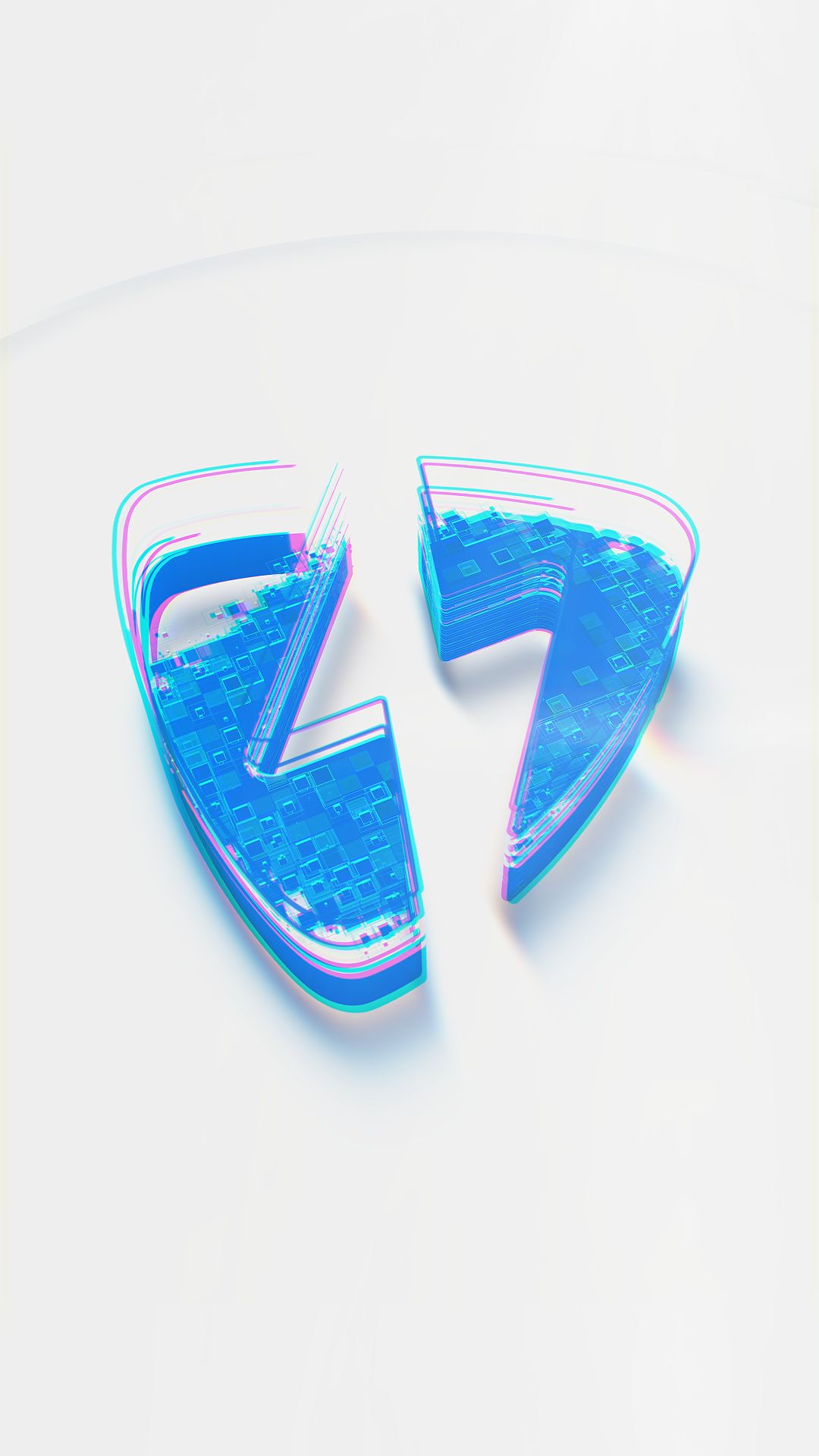 Clean 3D Pixels - Vertical by Mr.Rabbit - Videobolt.net