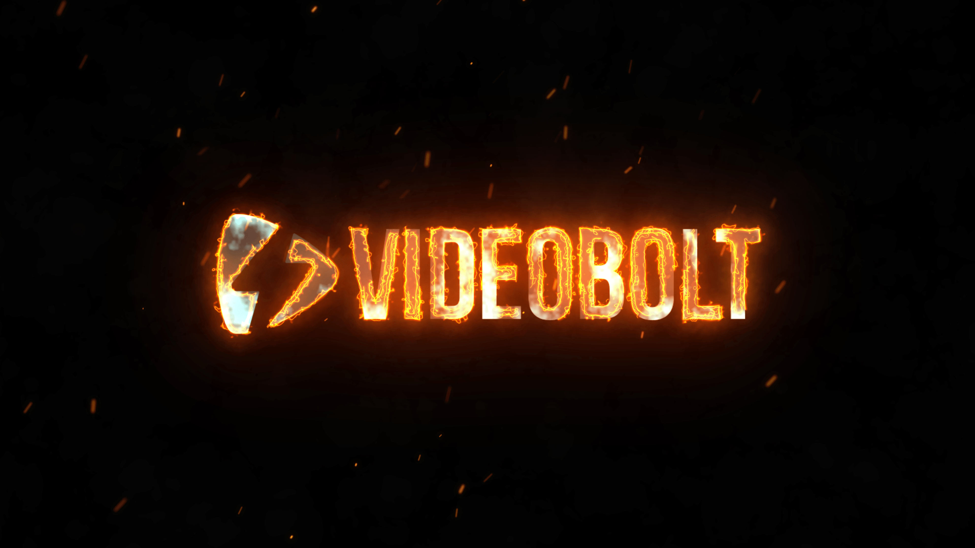 Fire Explosion Swoosh - Fiery logo reveal