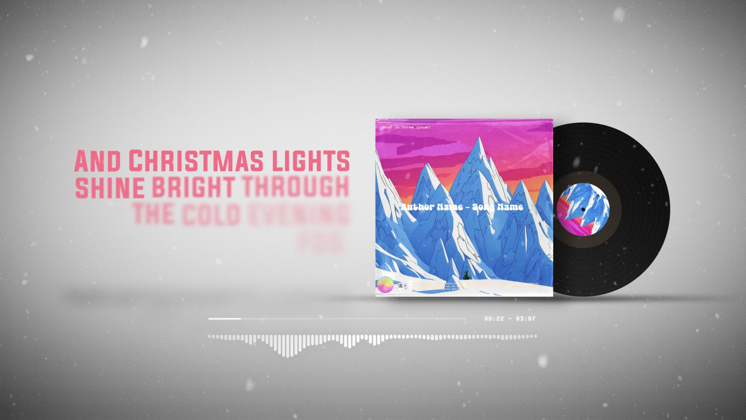 Simple Vinyl Lyrics by tarazz - Videobolt.net