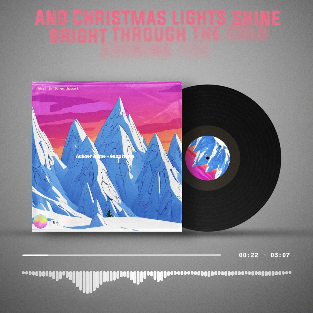 Simple Vinyl Lyrics - Square by tarazz - Videobolt.net