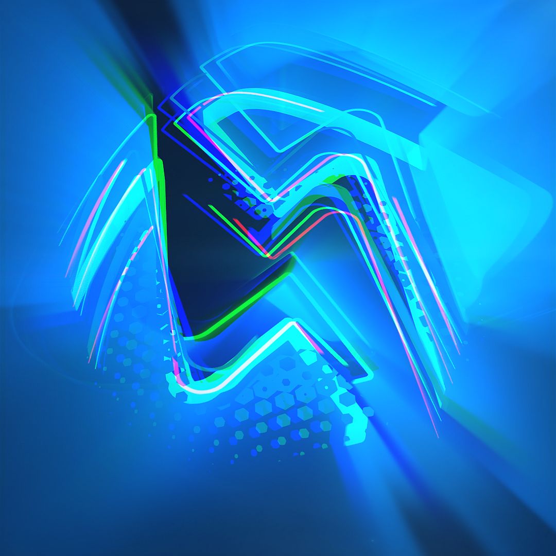 Bright Light Rays - Square by Mr.Rabbit