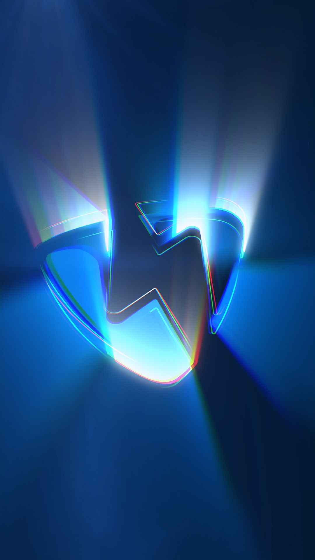 Cinematic Light Rays - Vertical by Mr.Rabbit