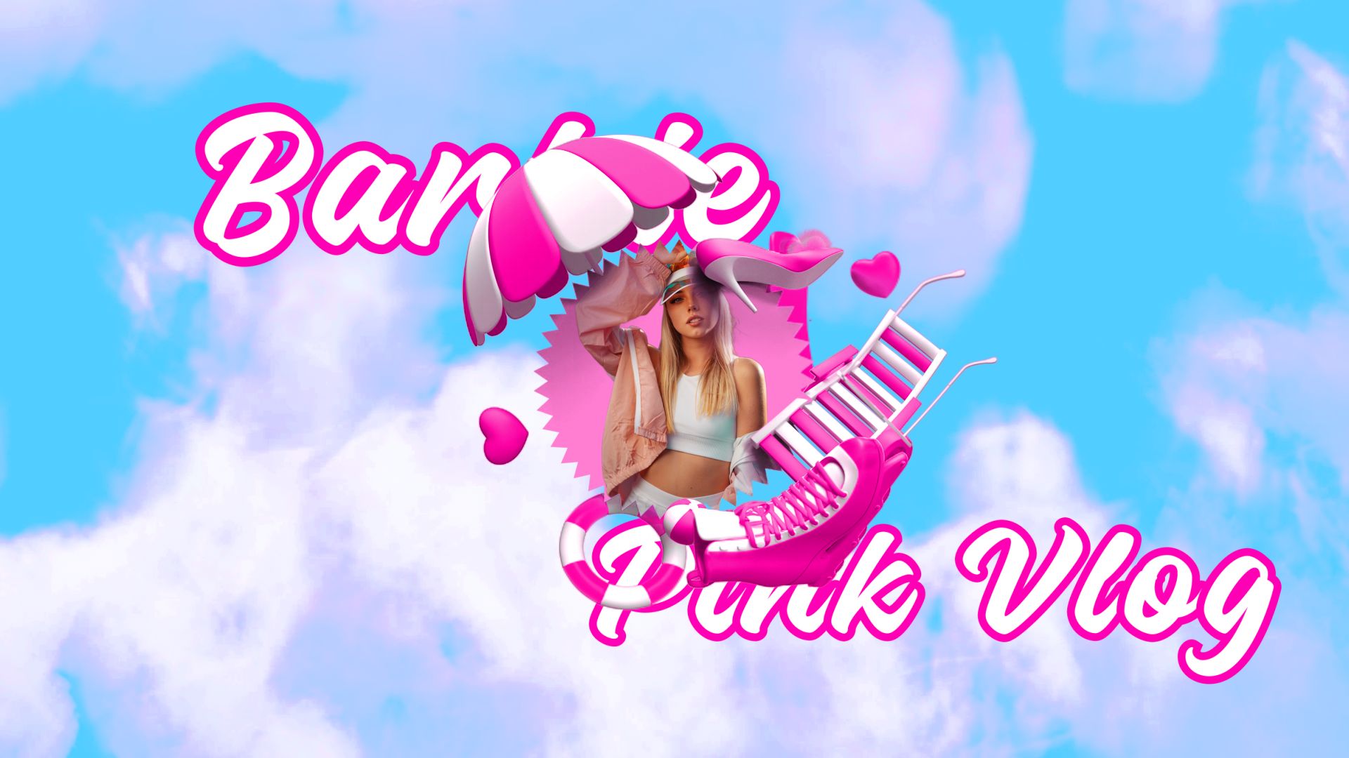 Barbie Show - Pink 3D Intro & Logo Reveal