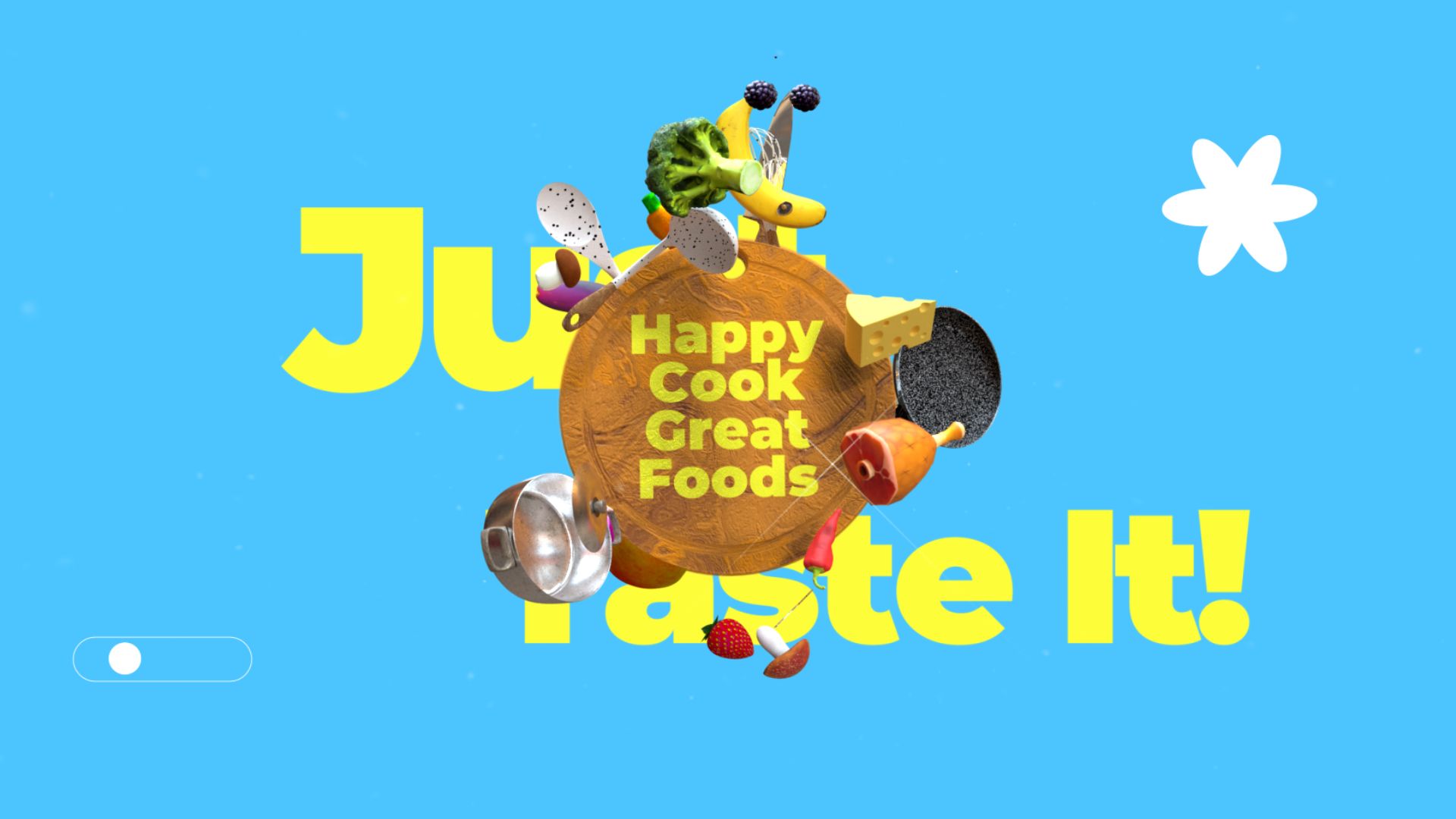 Cooking Show Reveal - 3D Food Intro