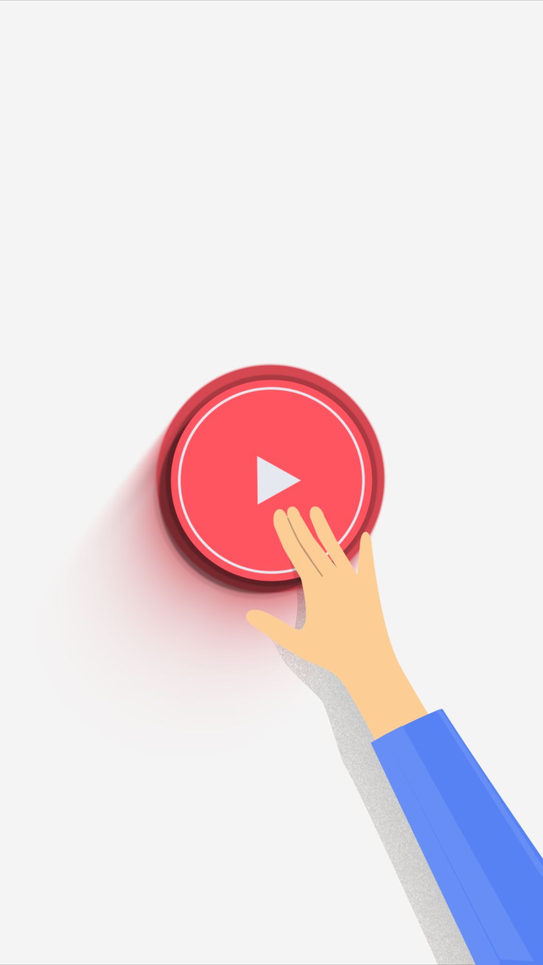 Red Button Logo Reveal - Vertical by vivace_studio