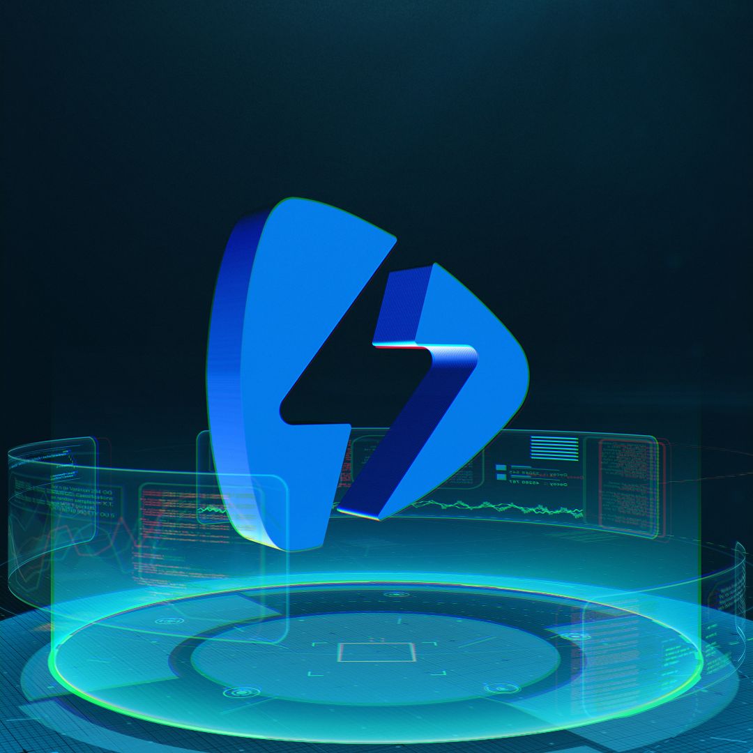 High Tech Hologram - Square by Mr.Rabbit - Videobolt.net